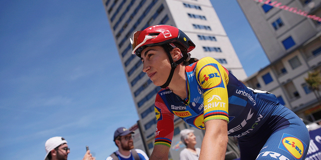 Elisa Balsamo is the first Maglia Rosa of the Giro d'Italia Women ...
